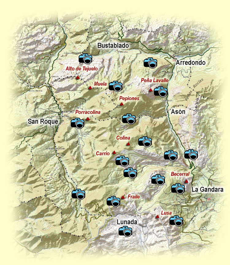 Les formes de surface